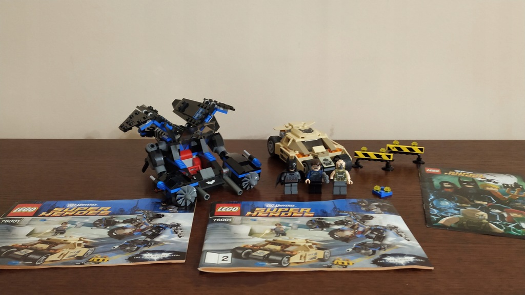 Lego Super Heroes 76001 The Bat vs. Bane: Tumbler Chase KOMPLET ...