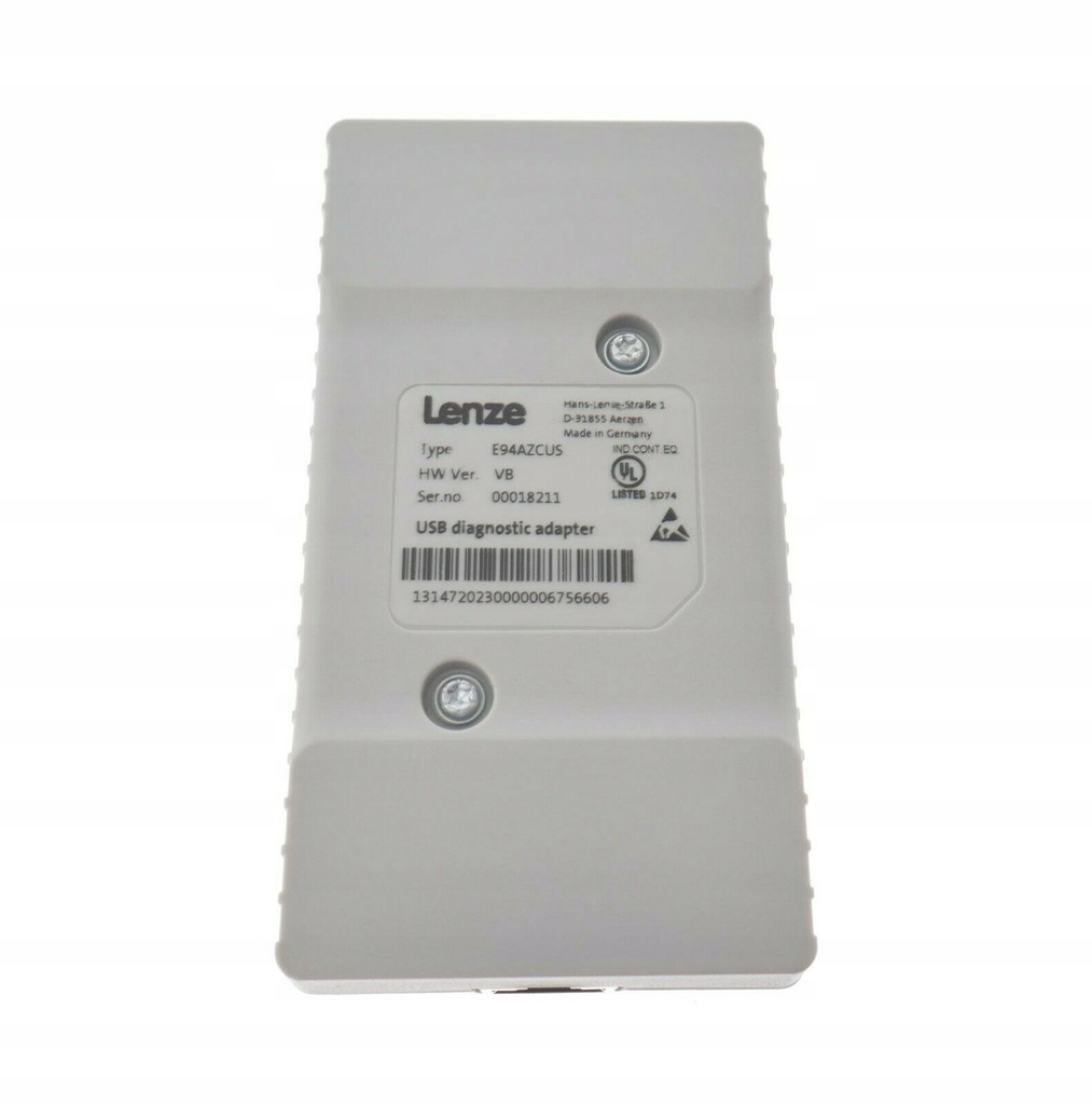 LENZE E94AZCUS USB DIAGNOSE ADAPTER SERVO DRIVES - 12128598851 ...