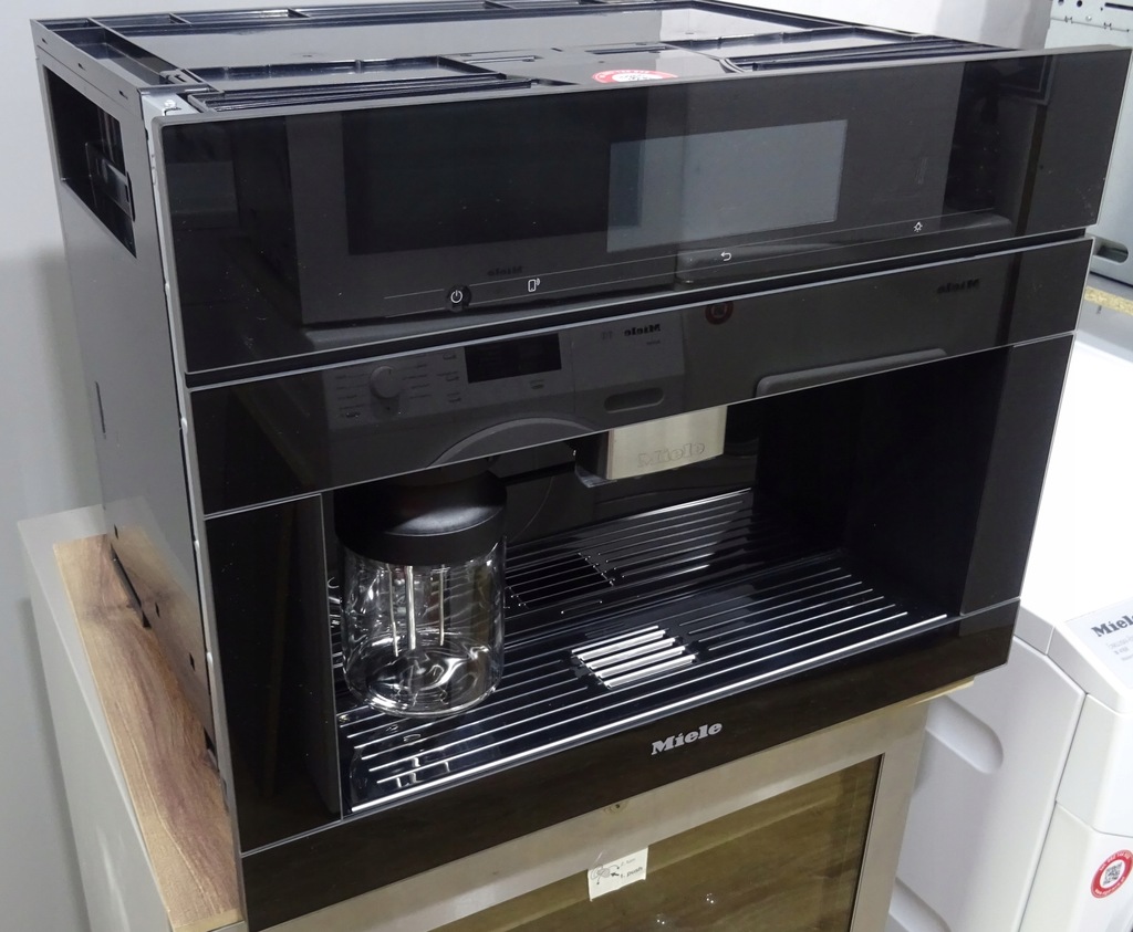 Kawiarka / ekspres do zabudowy Miele CVA 7845,mało - 11362606058 ...