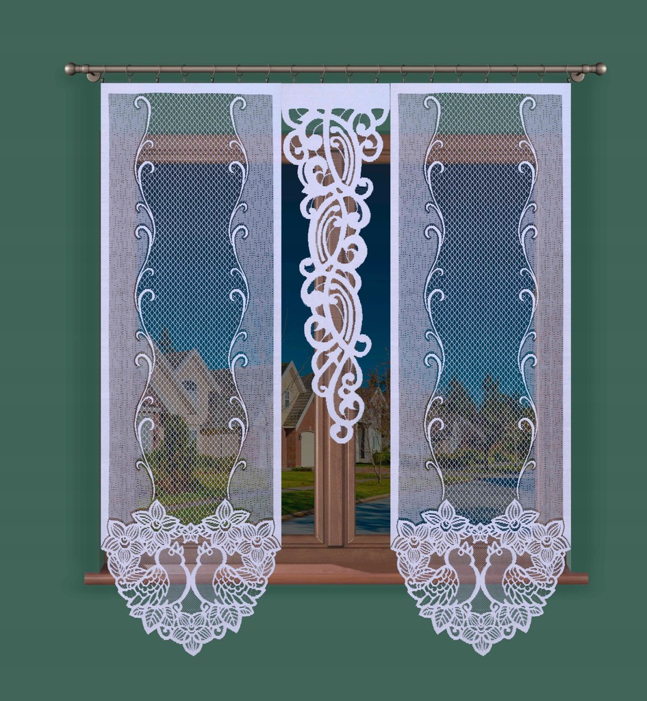 Firanka PANEL OZI ŻAKARD AŻUR JWG460 HIT-WiSaN - 8513353856 - oficjalne ...