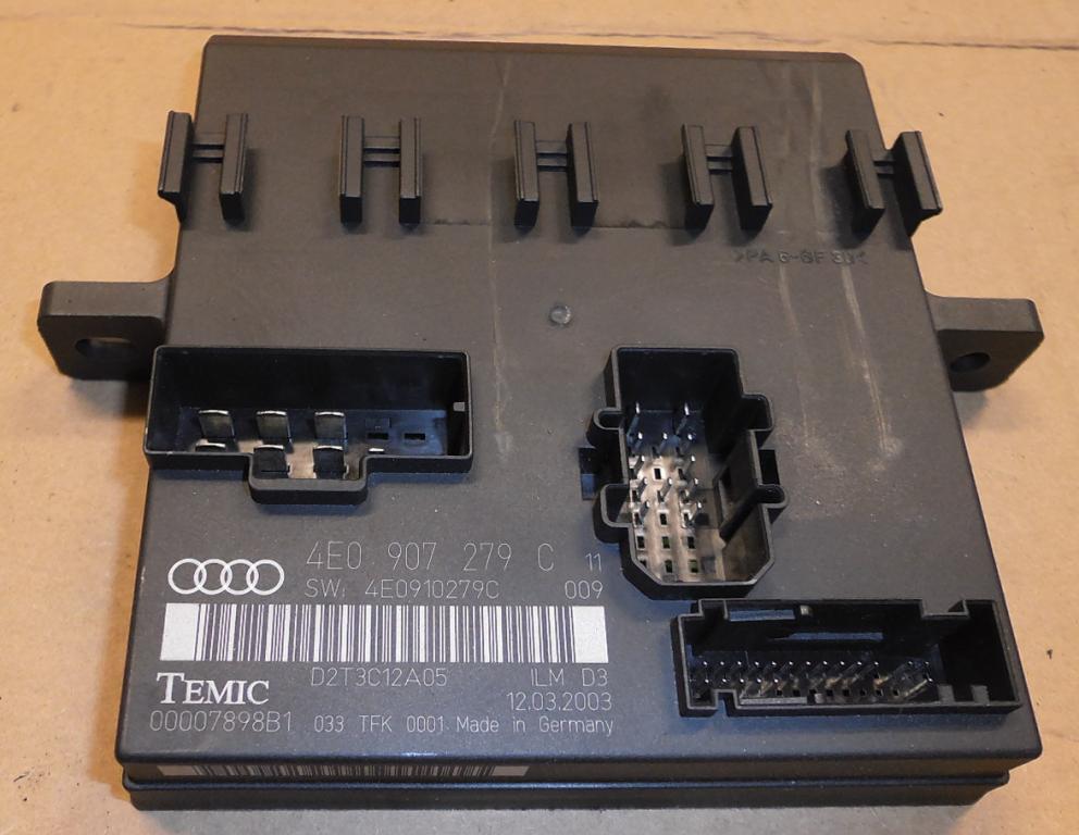 Audi A8 D3 4E0907279C moduł sterownik MOCY - 12720192474 - oficjalne archiwum Allegro