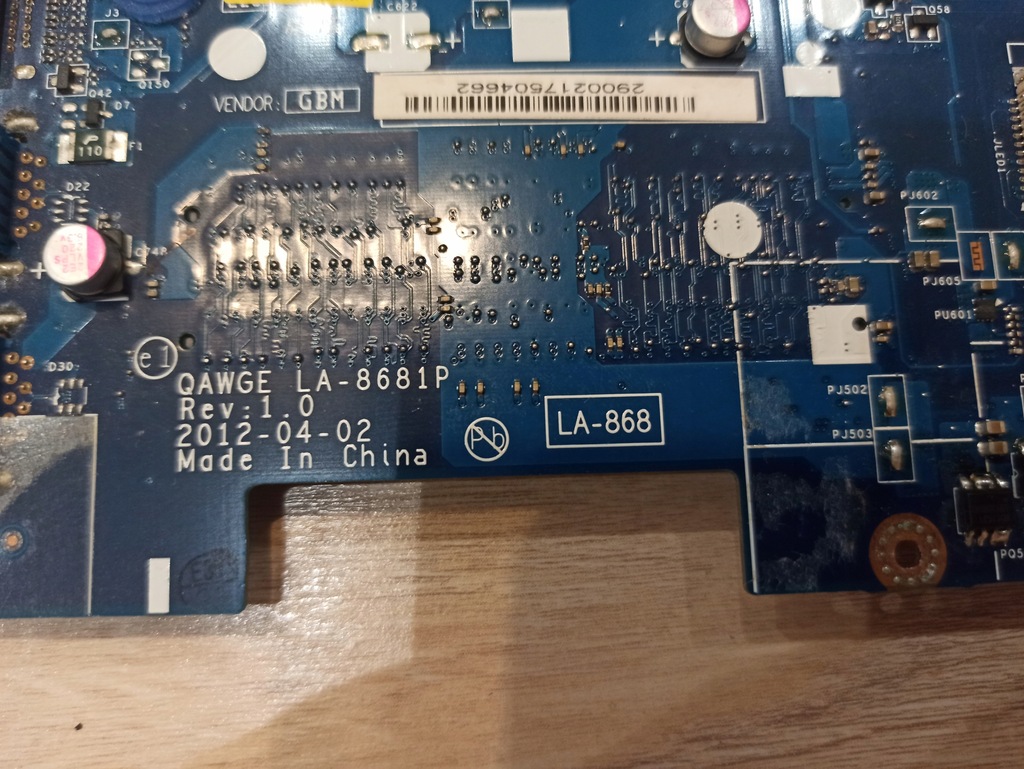 Płyta główna Motherboard Lenovo G585 LA-8681P - 12866015689 - oficjalne ...