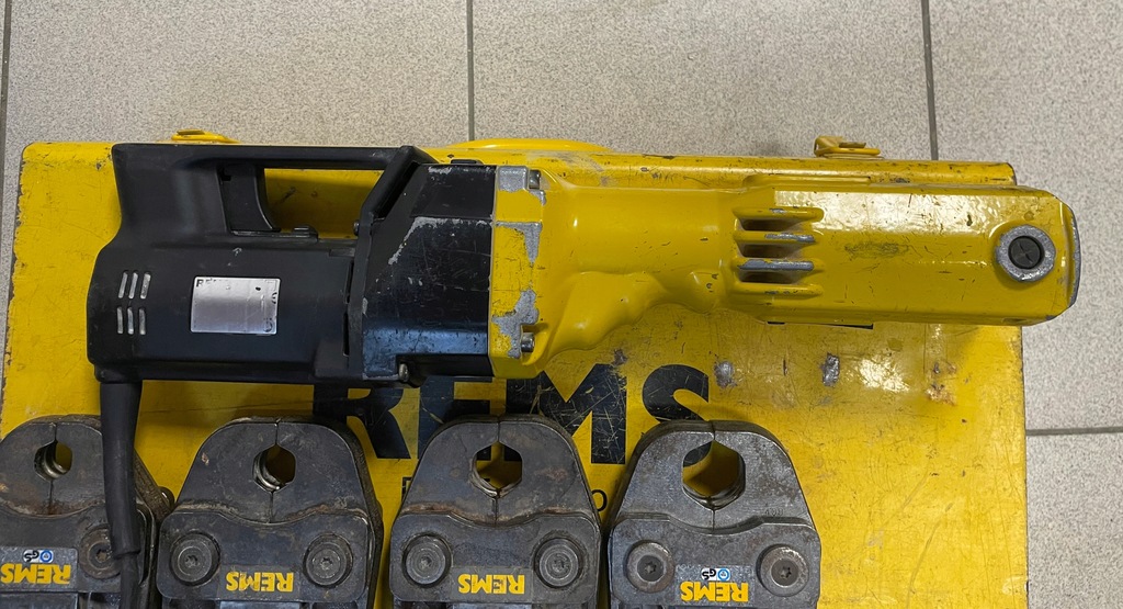 Zaciskarka prasa do rur Rems Power Press E miedź - 11444312314 ...