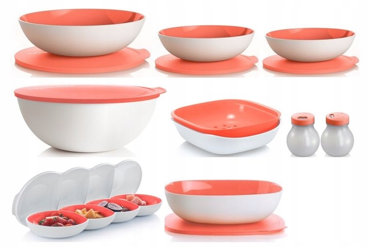 Tupperware ALEGRA MEGA ZESTAW oryginał - 12564317249 - oficjalne ...
