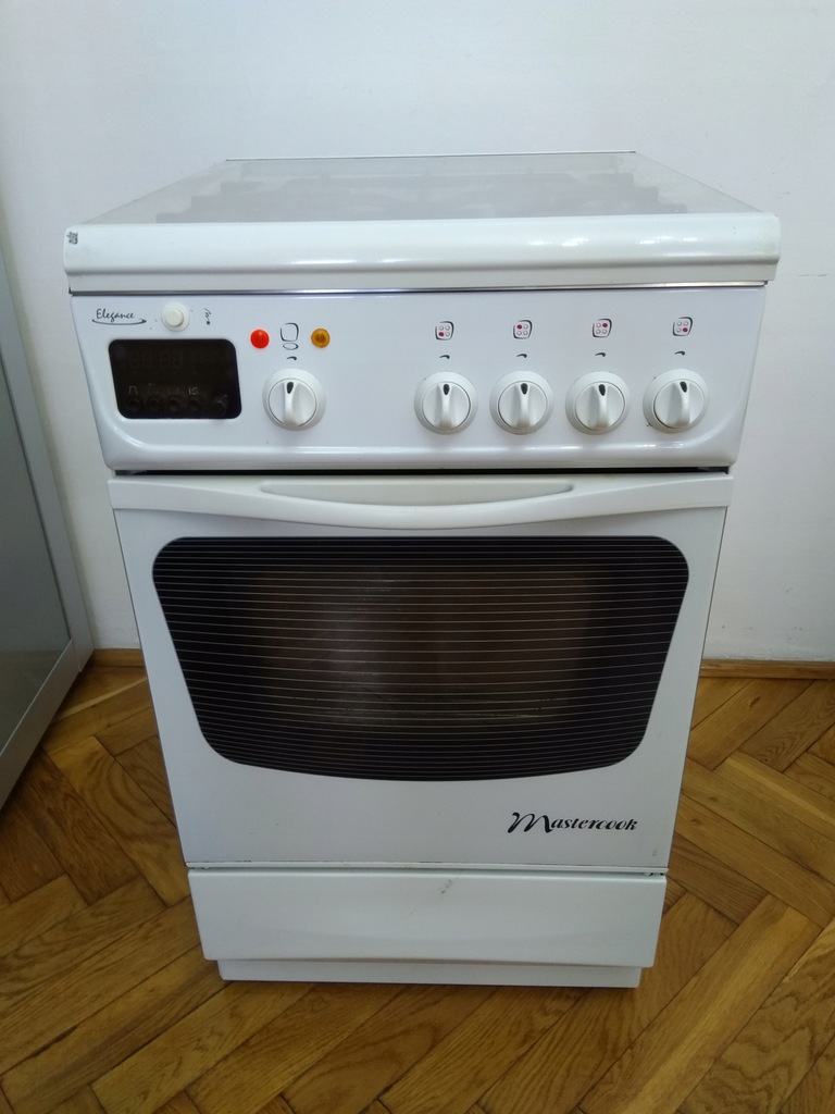 Kuchenka gazowa -elektryczna Mastercook Elegance - 7995216899 ...