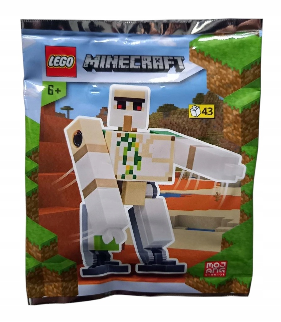 LEGO Minecraft Polybag - Iron Golem #662203 - 12928544716 - oficjalne ...
