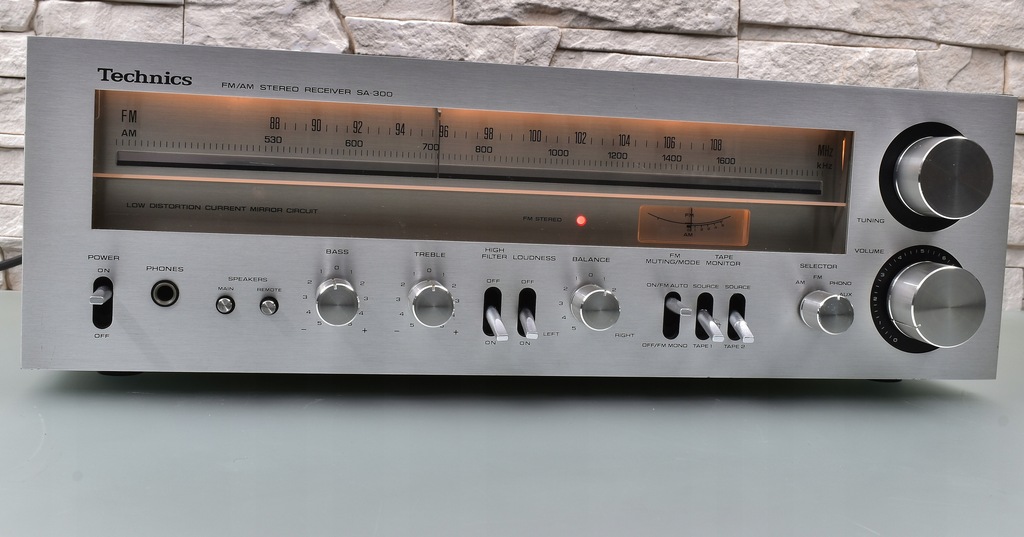 Technics SA-300 Analogowy amplituner stereo - 13777100213 - oficjalne archiwum Allegro