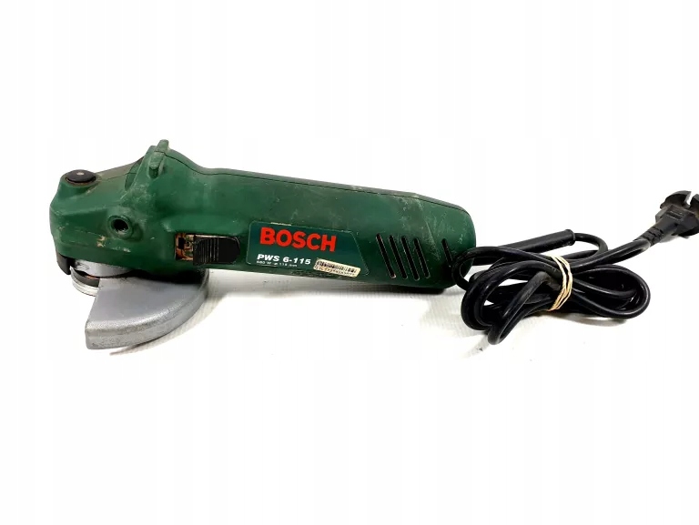 SZLIFIERKA KĄTOWA BOSCH PWS 6-115 - 14996854421 - oficjalne archiwum Allegro