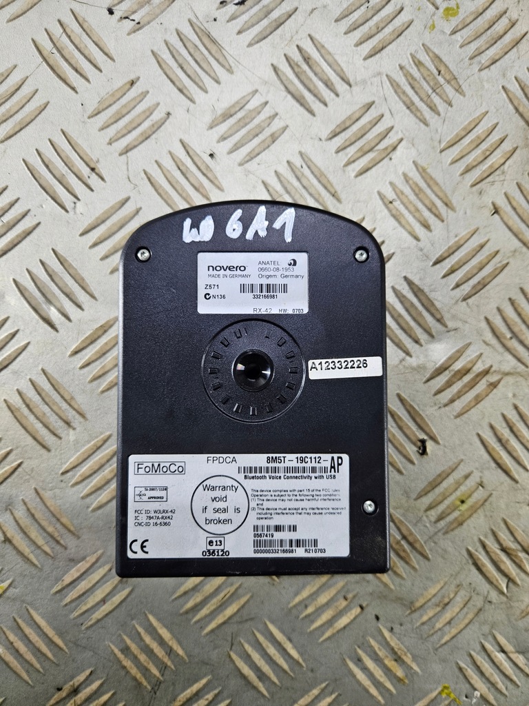 MODUL BLUETOOTH FORD MONDEO MK4 S MAX MK1 KUGA MK1 FOCUS MK3 ...