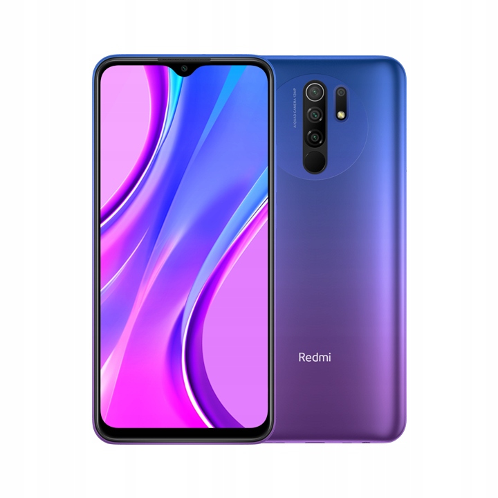 Smartfon Xiaomi Redmi 9 3/32G EU Fioletowy LTE NFC - 9425044193 ...