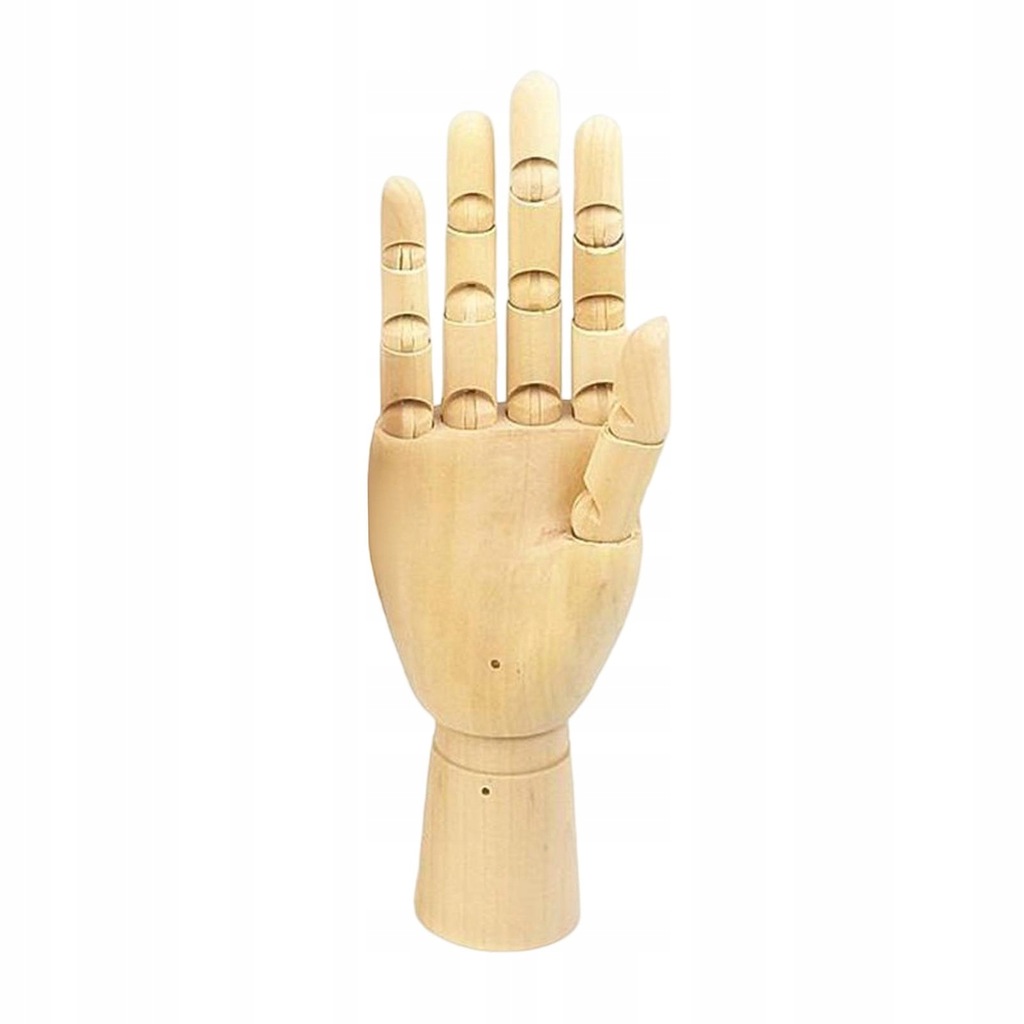 Wooden Manikin Hand Model Articulated Right Hand - 13023871869 ...