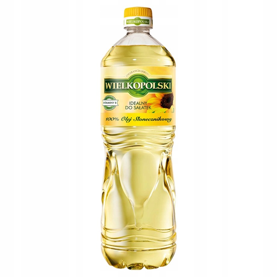 Wielkopolski Olej słonecznikowy 100% rafinowany 1l - 9987263053 - oficjalne archiwum Allegro