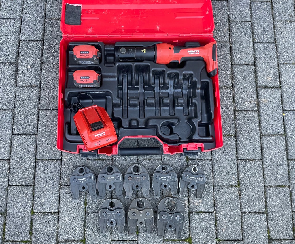 Zaciskarka akumulatorowa do rur Hilti NPR 19-A PEX - 13301372290 ...