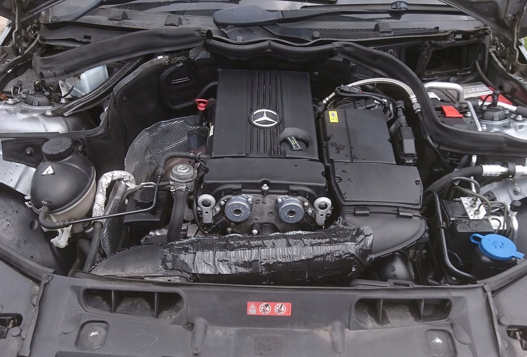 MERCEDES W204 C180K SILNIK M271.952 271952 - 7549635459 - oficjalne ...