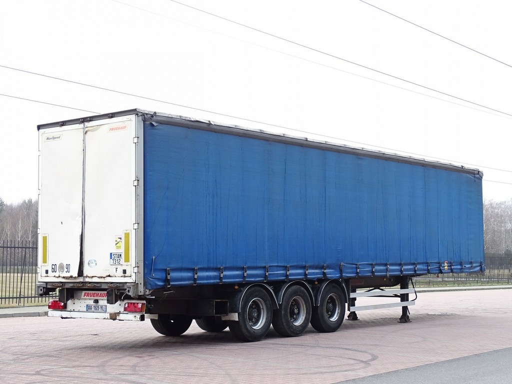 Fruehauf NACZEPA FRUEHAUF FIRANKA DWIE OSIE - 13028818343 - oficjalne ...