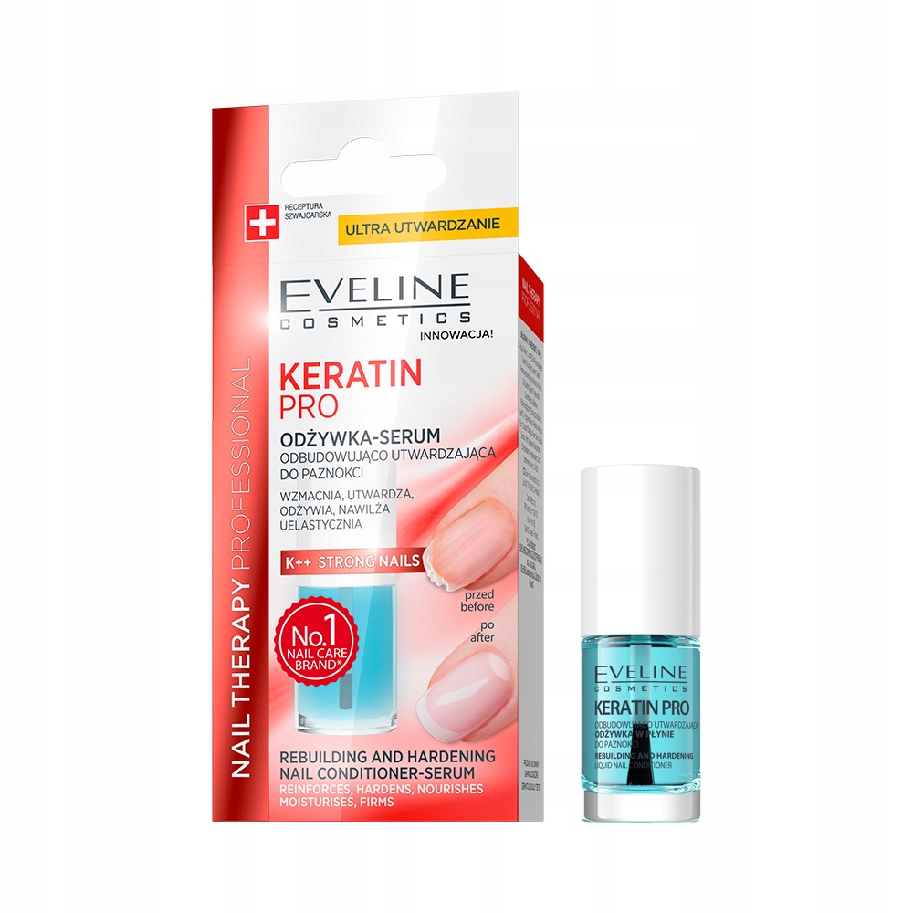 Eveline Cosmetics Nail Therapy odżywka do paznokci - 13218788433 ...