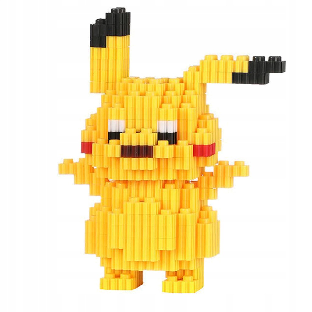 PIKACHU MAGIC BLOCKS FIGURKA 3D KLOCKI 630 ele - 12219505531 ...