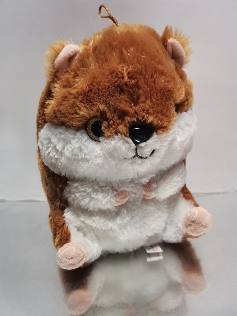 Gruby chomik świr duża maskotka 28cm chomiczek - 12670365699 ...