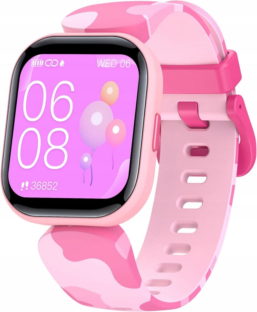 SMARTWATCH DLA DZIECI 19 TRYBÓW DIGEEHOT H99 RÓŻ - 12821241996 ...