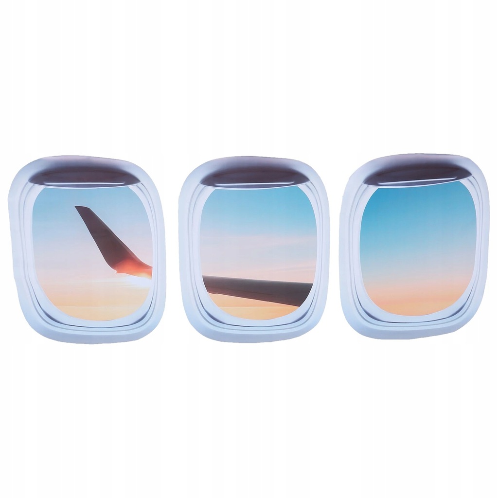 Tile Decals Airplane Window Cloud Stickers - 13797396199 - oficjalne ...