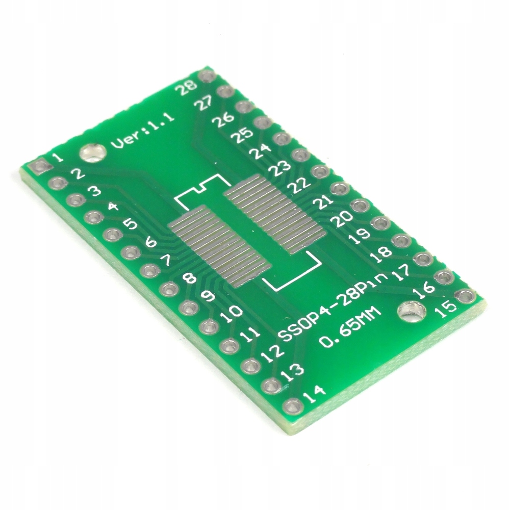 Przejściówka adapter SO24 SOP24 SSOP24 na DIP24 - 8151416617 ...