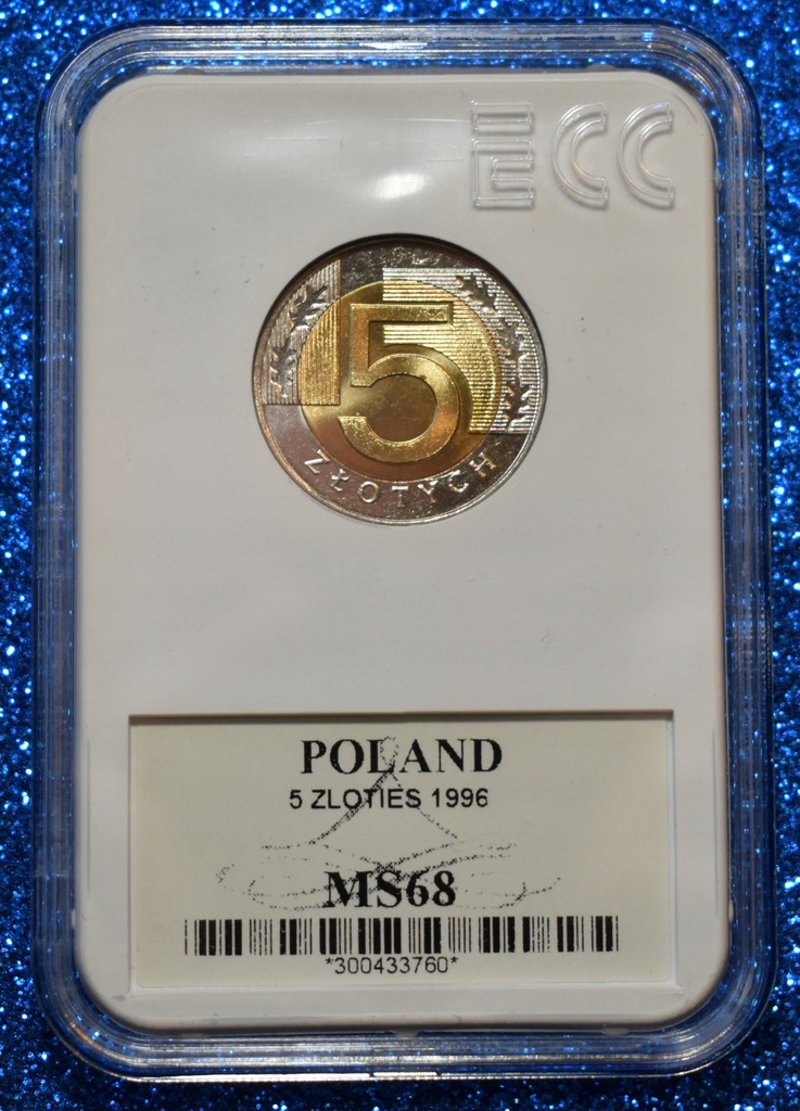 5 ZŁ 1996 MS68 - 13743042997 - oficjalne archiwum Allegro