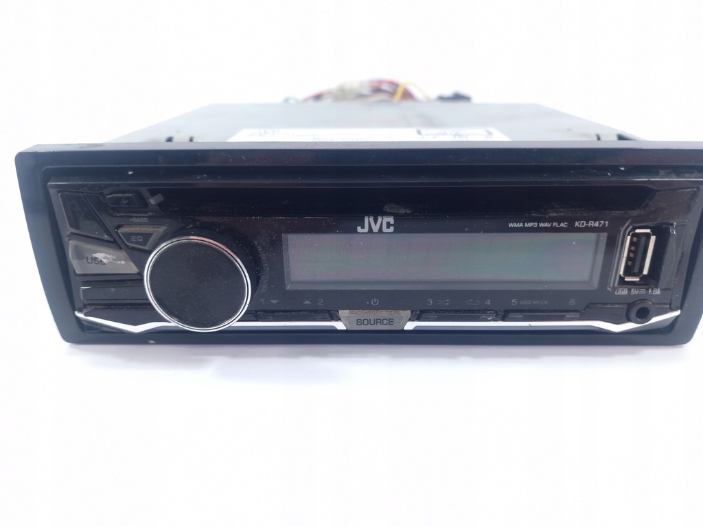 RADIO SAMOCHODOWE JVC KD-R471 USB AUX - 13355733329 - oficjalne archiwum Allegro