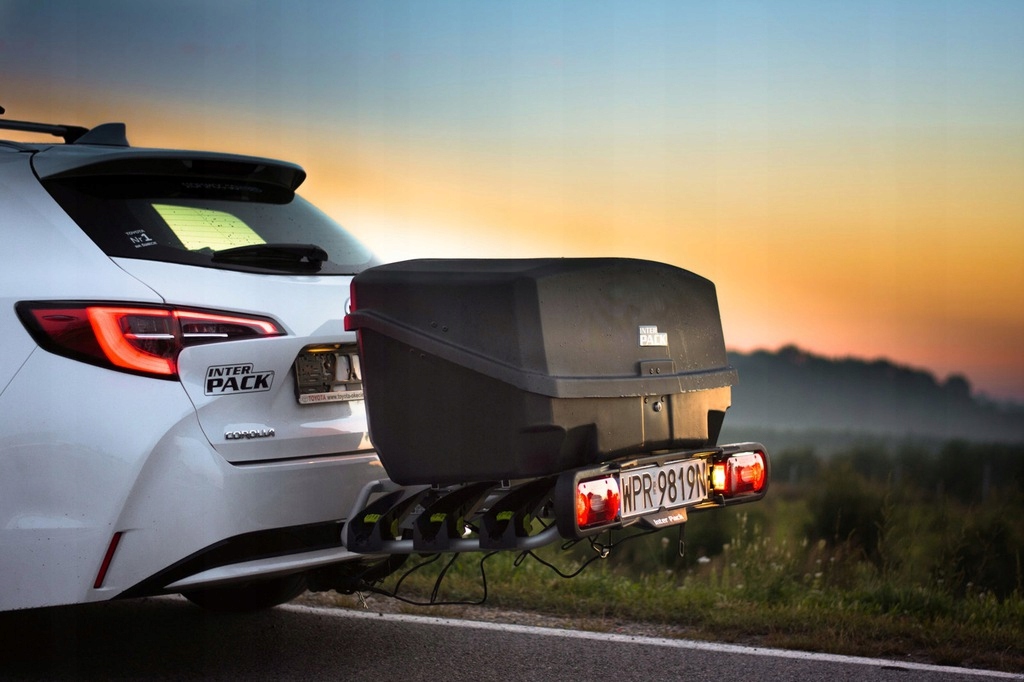 Box Kufer na hak na platformę INTER PACK BIZON - 12004476249 ...