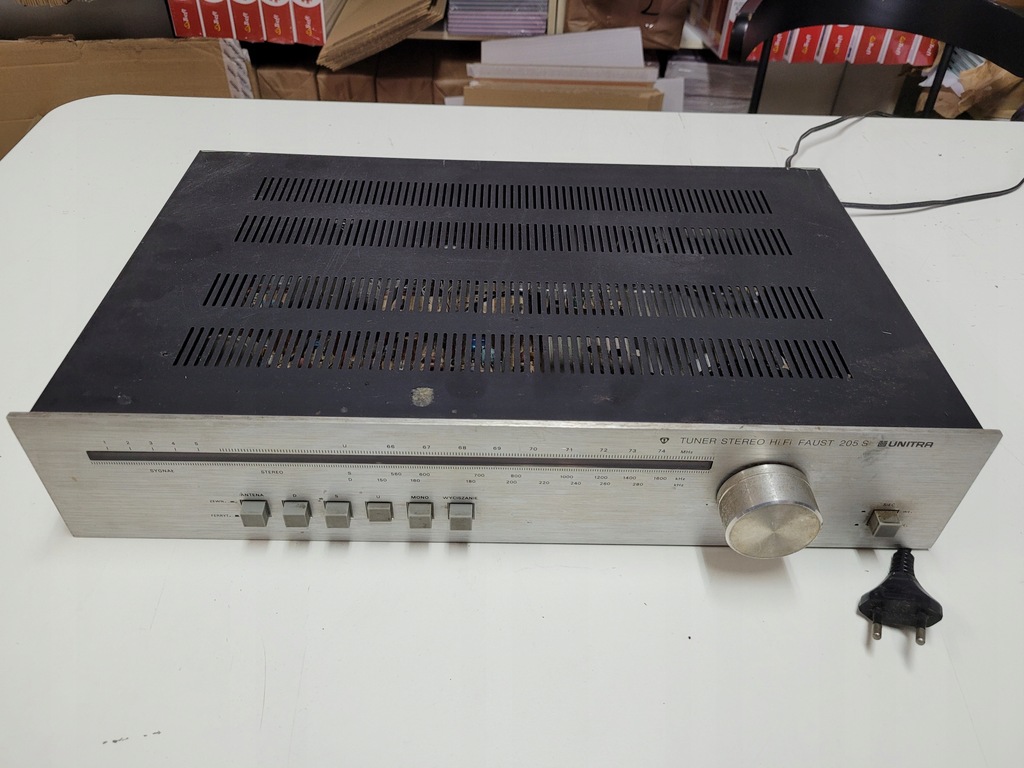 Tuner radiowy cyfrowy Unitra FAUST 205 S - 13619871800 - oficjalne ...