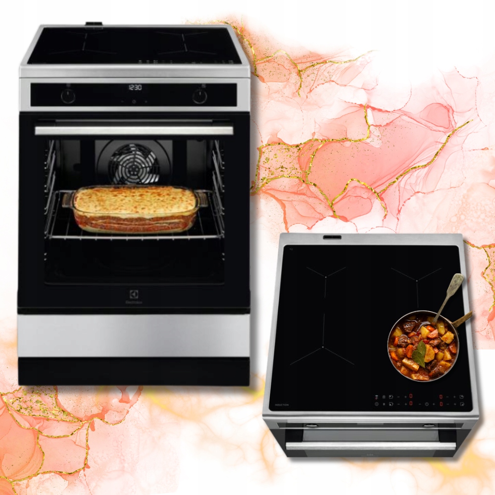 Kuchnia indukcyjna Electrolux LKI64020BX Termoobieg Outlet X1005 - 17337296400 - oficjalne ...