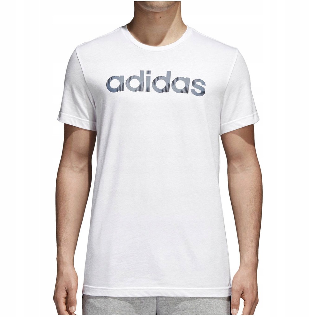 ADIDAS Koszulka Męska bawełniana biała CV4510 XL - 7476437426 ...