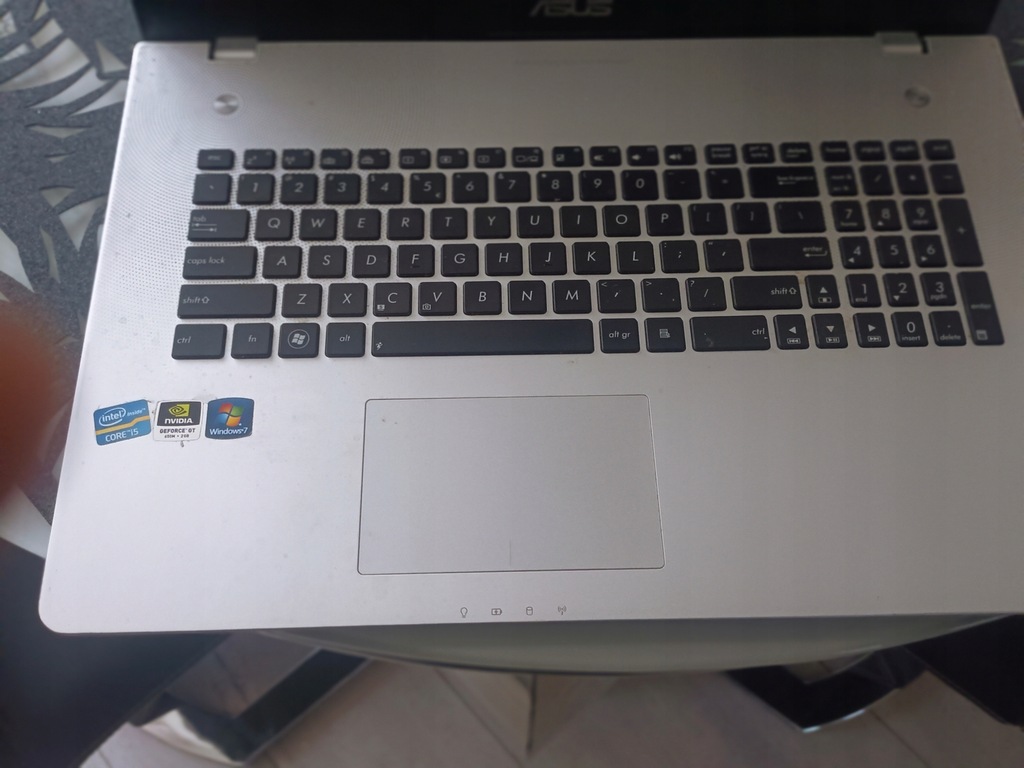 Laptop Asus N76V 17,3 " - 13512561764 - oficjalne archiwum Allegro