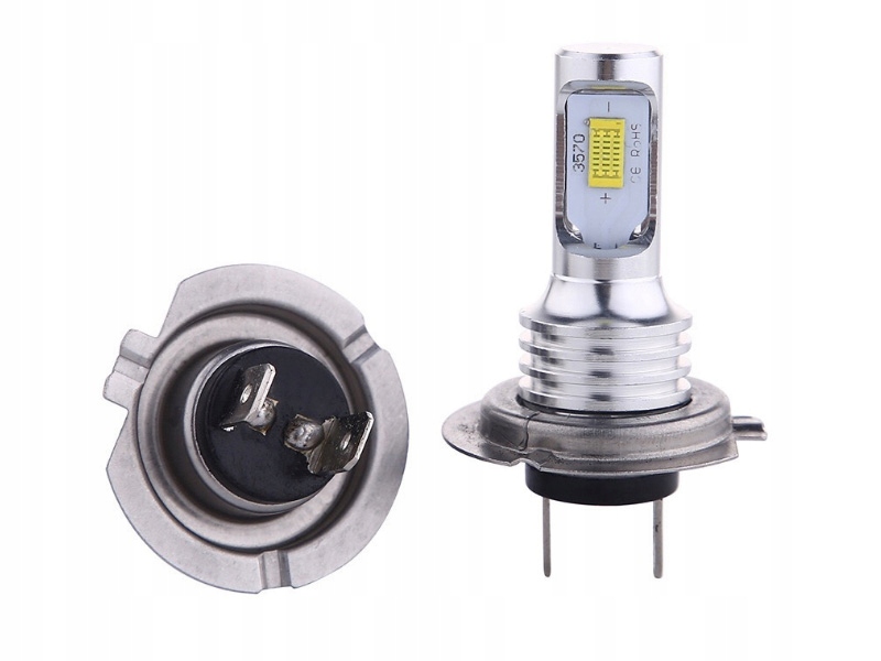 LED H7 ŻARÓWKI LAMPA 20000LM ŻARÓWKA HOMOLOGACJA - 11752480730 ...