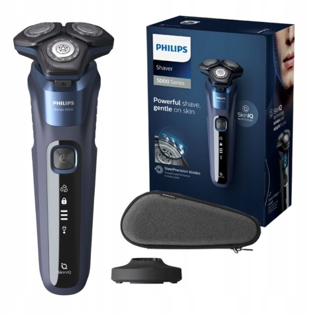 Golarka PHILIPS S5585/35 z ETUI PODSTAWKA - 11650516576 - oficjalne ...