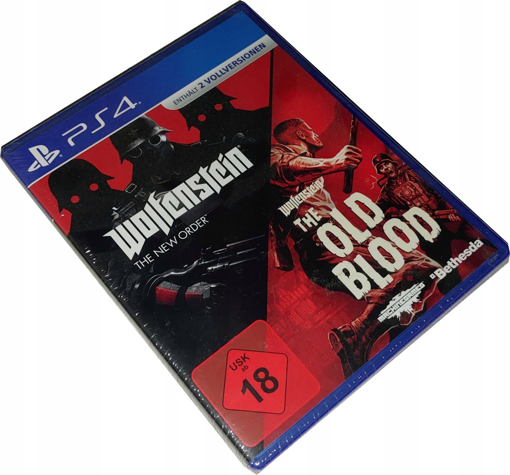 WOLFENSTEIN THE COLLECTION / PS4 / NOWA /NIEMIECKA - 12853415784 ...