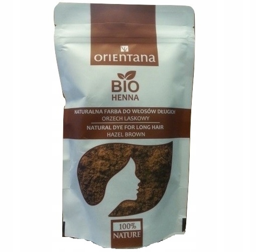 Orientana BIO Henna Do Włosów Orzech Laskowy 100g - 8620882172 ...