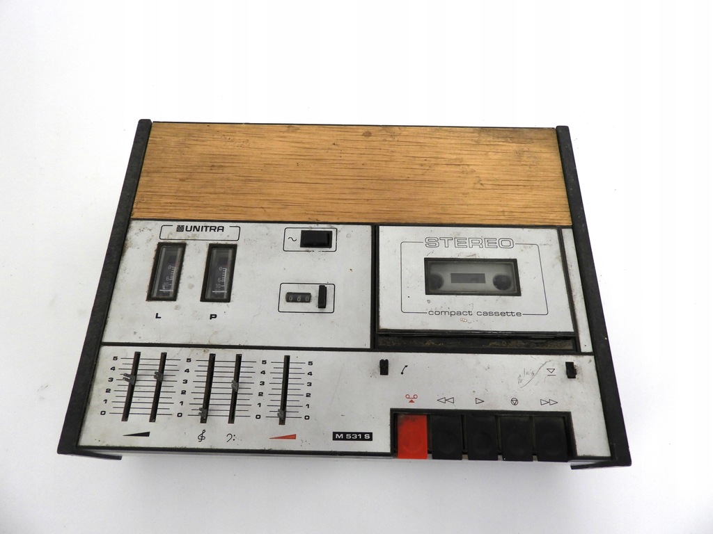 Magnetofon kasetowy Unitra M531S czarny - 14849569937 - oficjalne ...