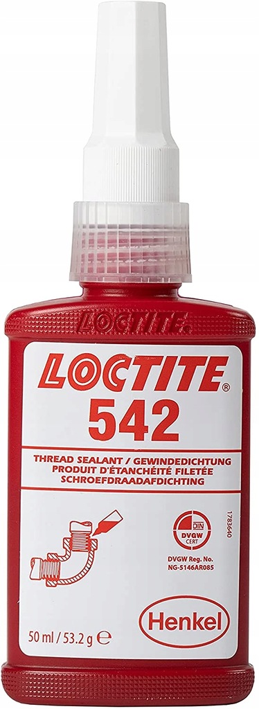 Loctite 542 50ml uszczelniacz połączeń gwintowych - 13073256838 ...