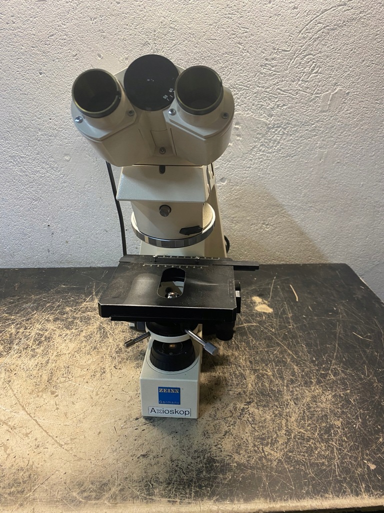Mikroskop Zeiss Axioskop 50 - 14657156947 - oficjalne archiwum Allegro