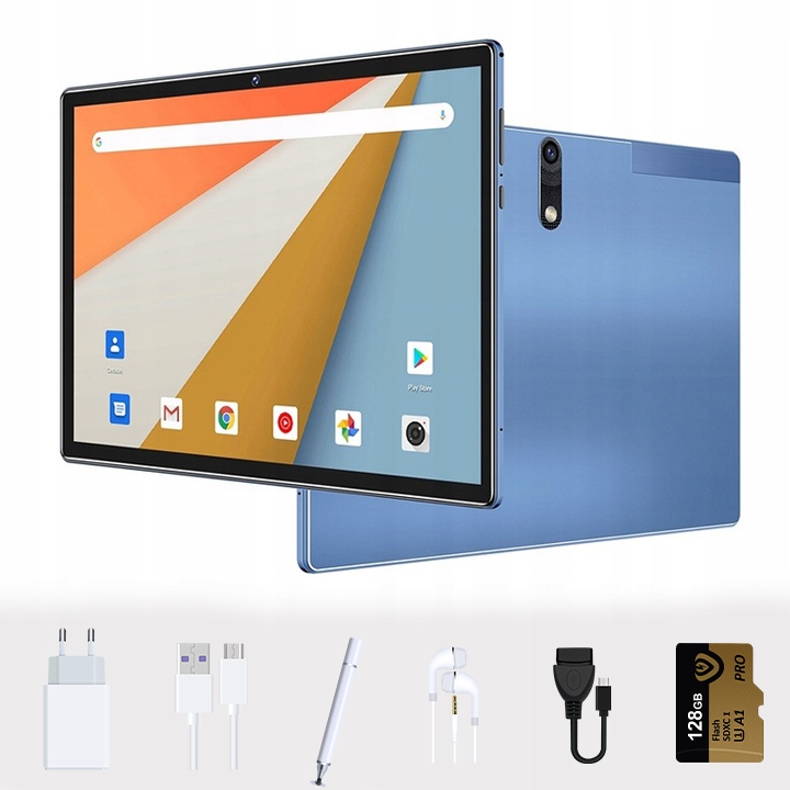 TABLET Android 11 4/64GB 10,1' GPS WiFi 4G LET+ +STYLUS+128SD ...