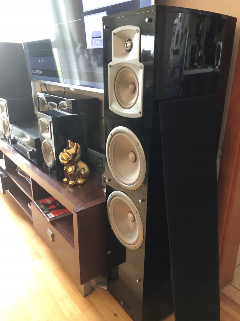 Yamaha zestaw kolumny NS-777 NS-C444 NS-333 PIANO - 12771638326 ...