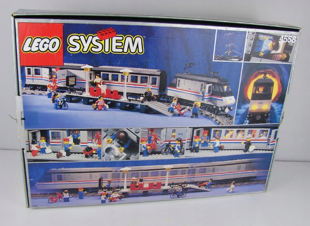 LEGO 4558 Metroliner Set 9V pociąg GBB - 8079981746 - oficjalne ...