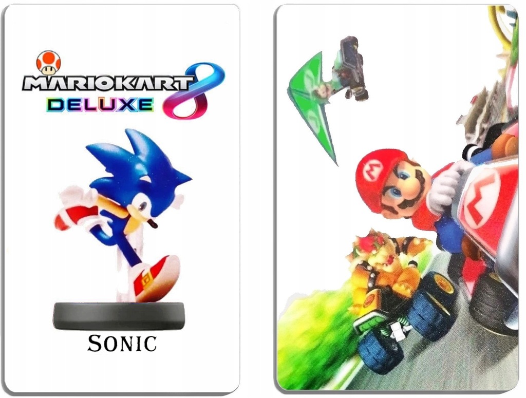 Amiibo Mario Kart 8 Deluxe: Sonic DLC NFC Switch - 13020734126 ...