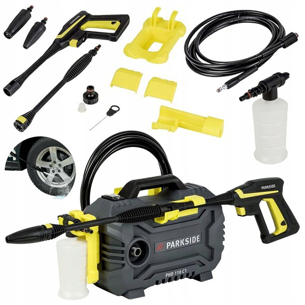 MYJKA CIŚNIENIOWA PARKSIDE PHD 110 C1 - 9918200125 - oficjalne archiwum Allegro