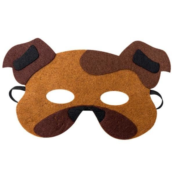 MASKA FILCOWA BRĄZOWY PIES PSA BRĄZOWEGO PIESEK - 8754029774 ...