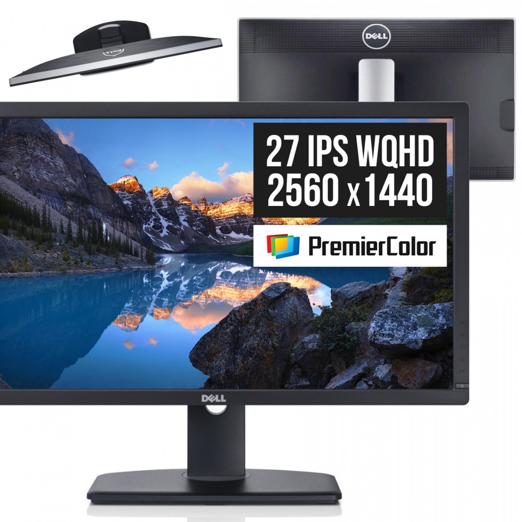 MONITOR DELL 27 CALI IPS LED WQHD PremierColor - 11721805056 ...