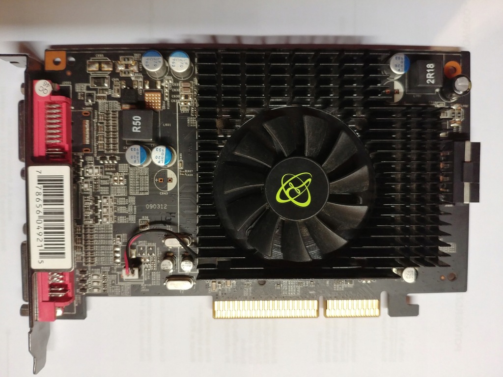 Karta graficzna XFX Radeon HD 4650 AGP 1GB DDR2 - 7834772233 ...
