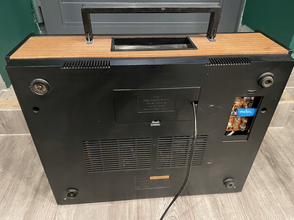 Magnetofon szpulowy Unitra M 2405 S + głośniki BCM - 12835810386 - oficjalne archiwum Allegro