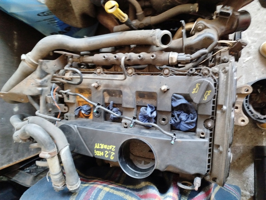 Silnik kompletny 2.2 HDI 100KM 4HX 4HU zatarty Ducato Boxer Jumper 06 ...