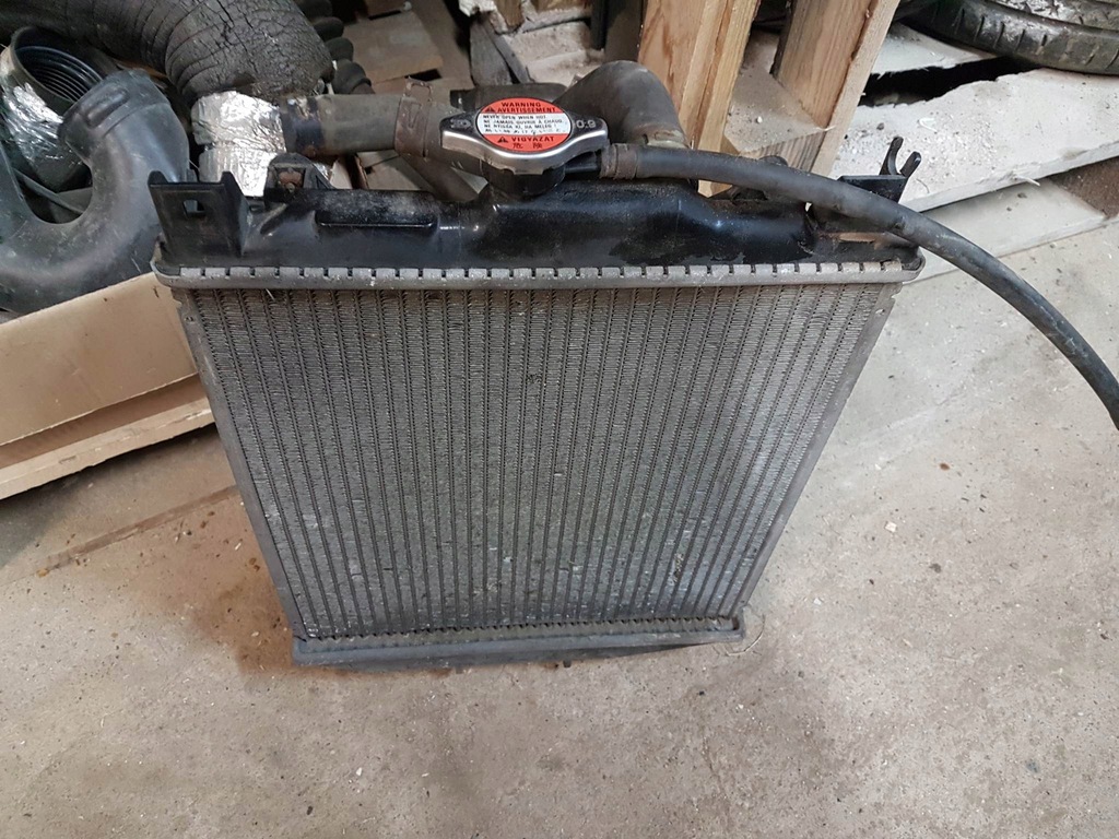 Chłodnica z wiatrakiem + węże SUZUKI SWIFT mk2 - 13133603028 - oficjalne archiwum Allegro